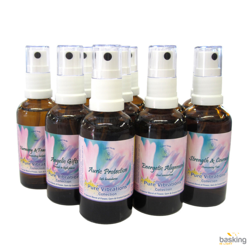 Auric Protection Essence Spray - Pure Vibrations Collection – Basking In Light